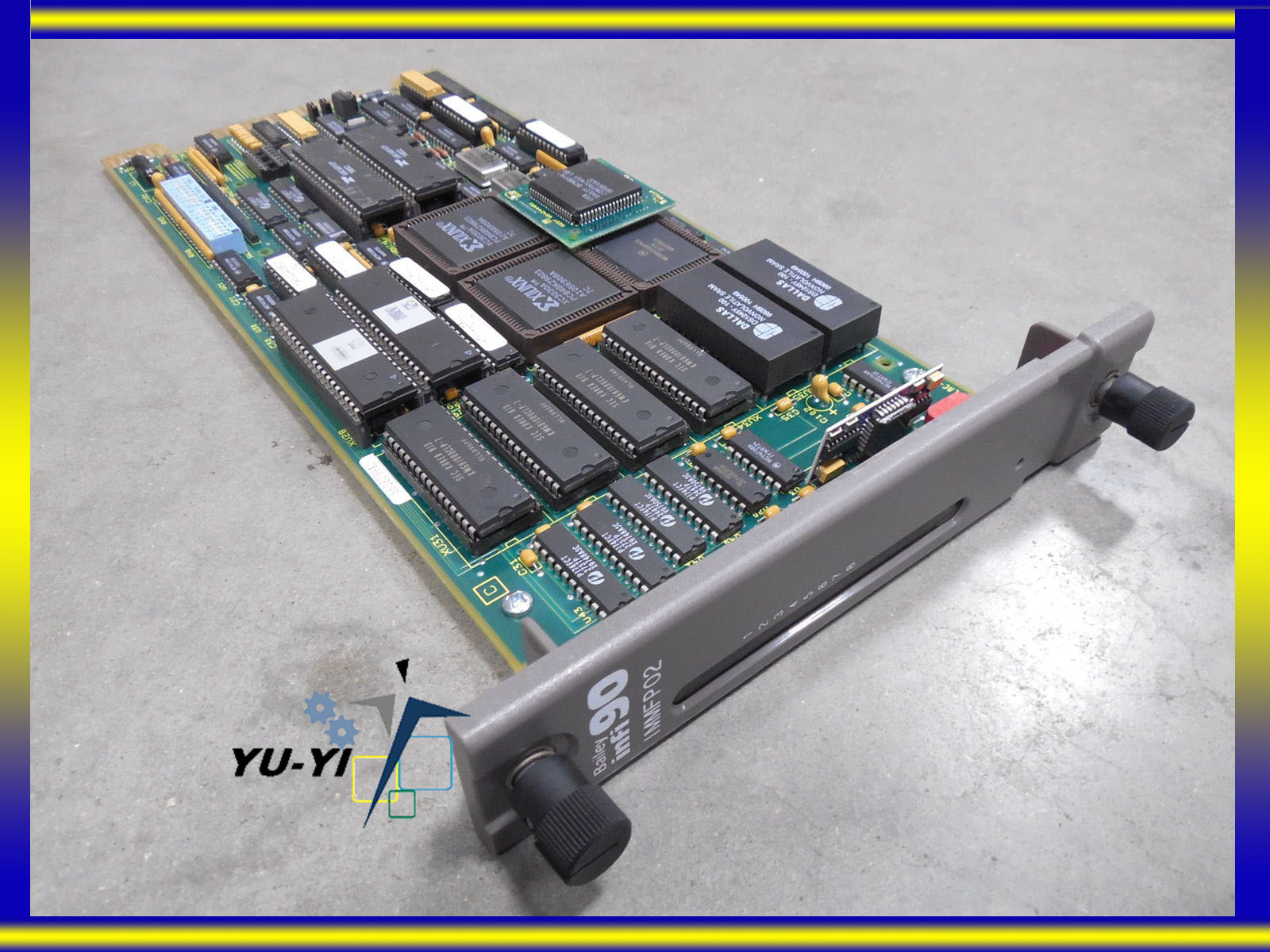 Bailey Controls IMMFP02 infi 90 Multi-Function Processor Card - PLC DCS SERVO Control MOTOR ...